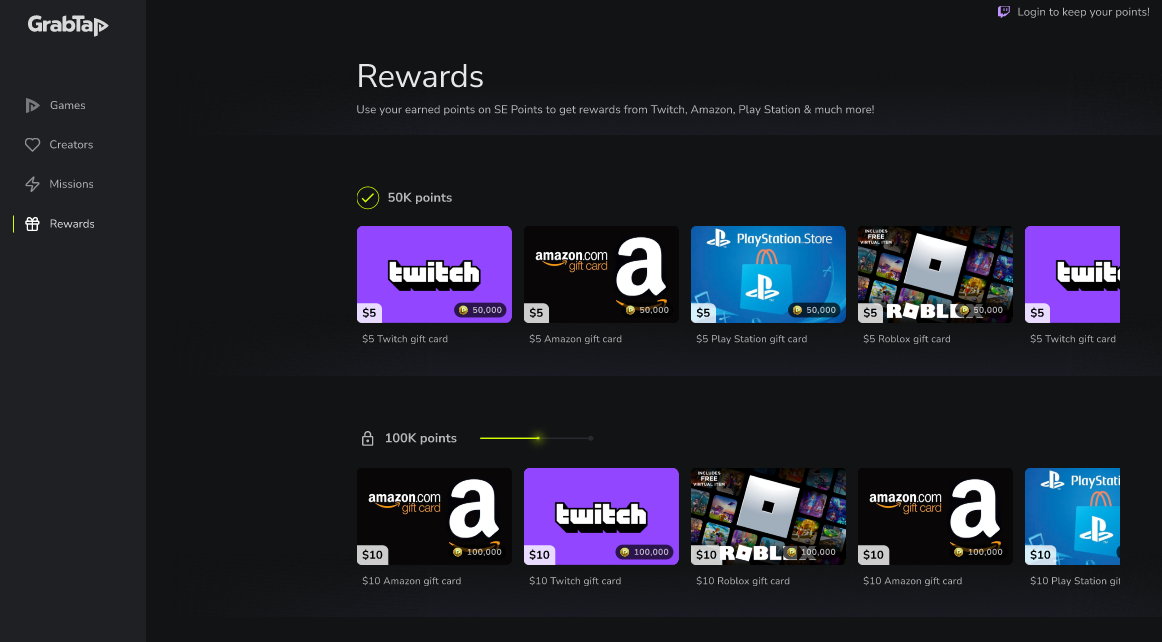 Rewards – GrabTap