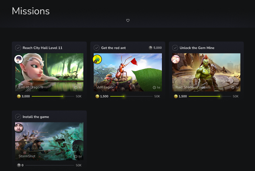 Missions – GrabTap